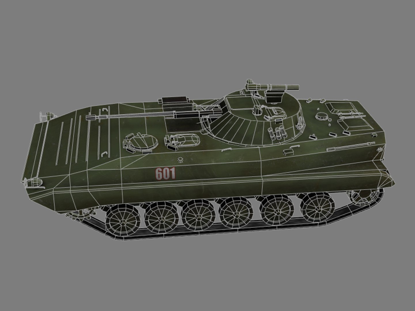 Bmp2 Soviet Apc 3ds