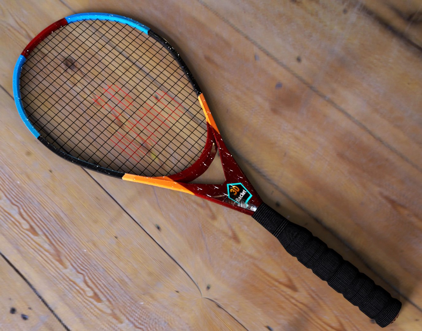 Tennis Racket Model - TurboSquid 1252977