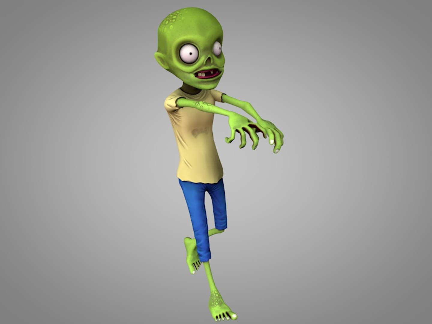 Zombie 3D Model - TurboSquid 1495885