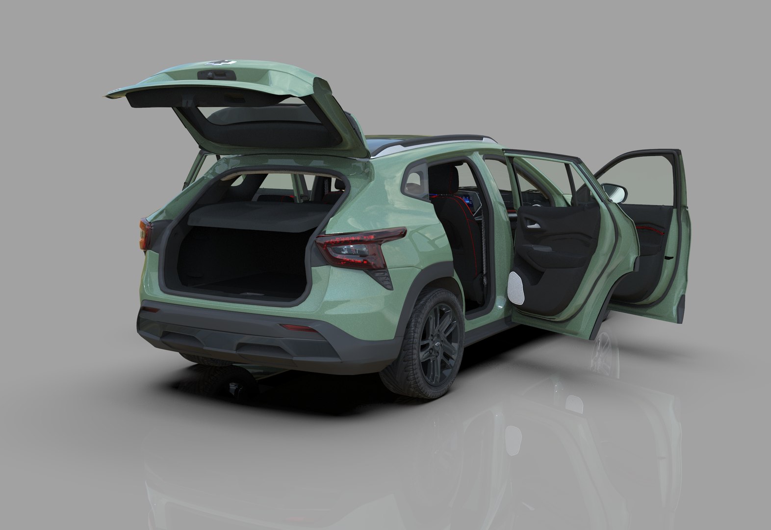 Chevrolet Trax Activ 2023 3D Model - TurboSquid 2212123