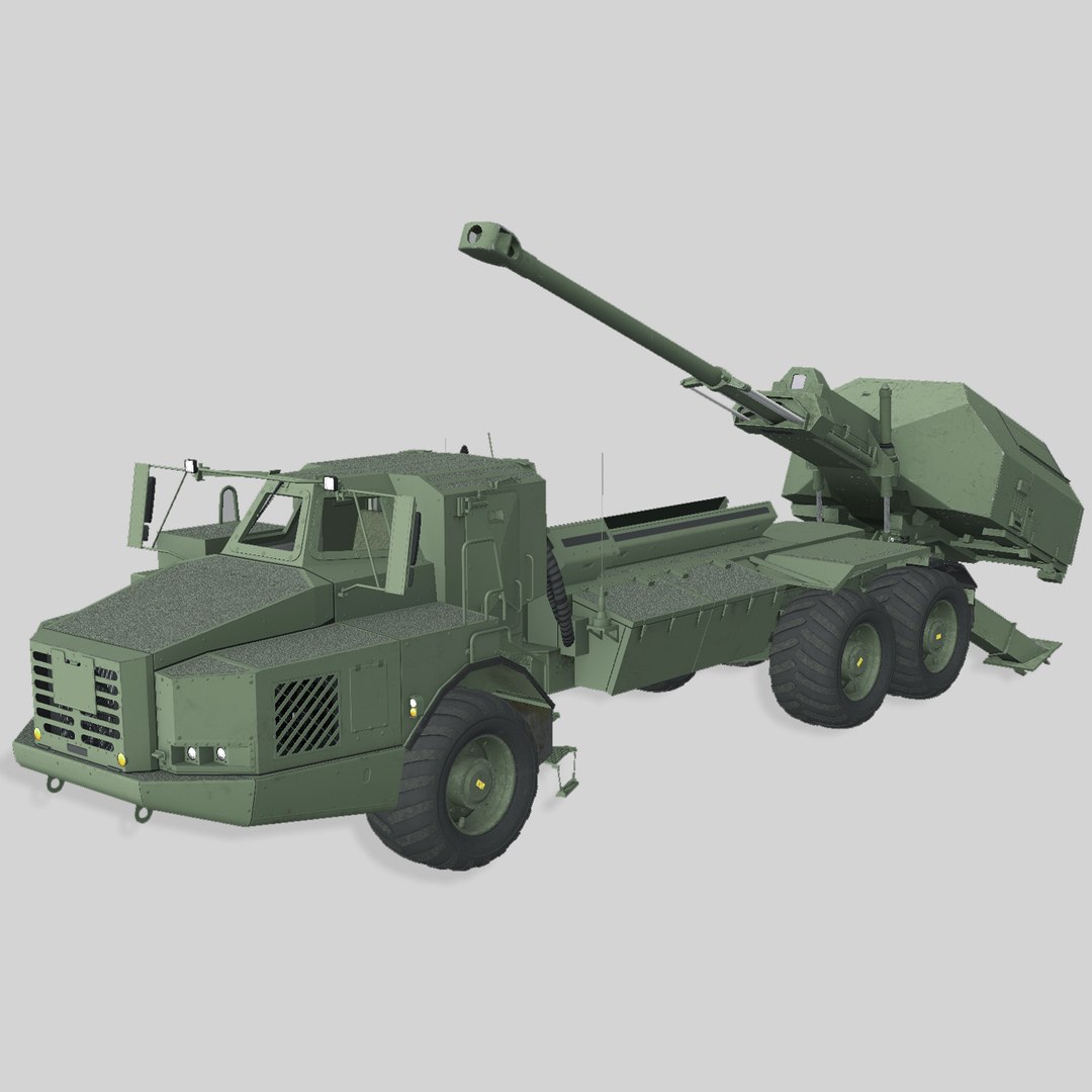 ARCHER ARTILLERY SYSTEM 3D Model - TurboSquid 2183844