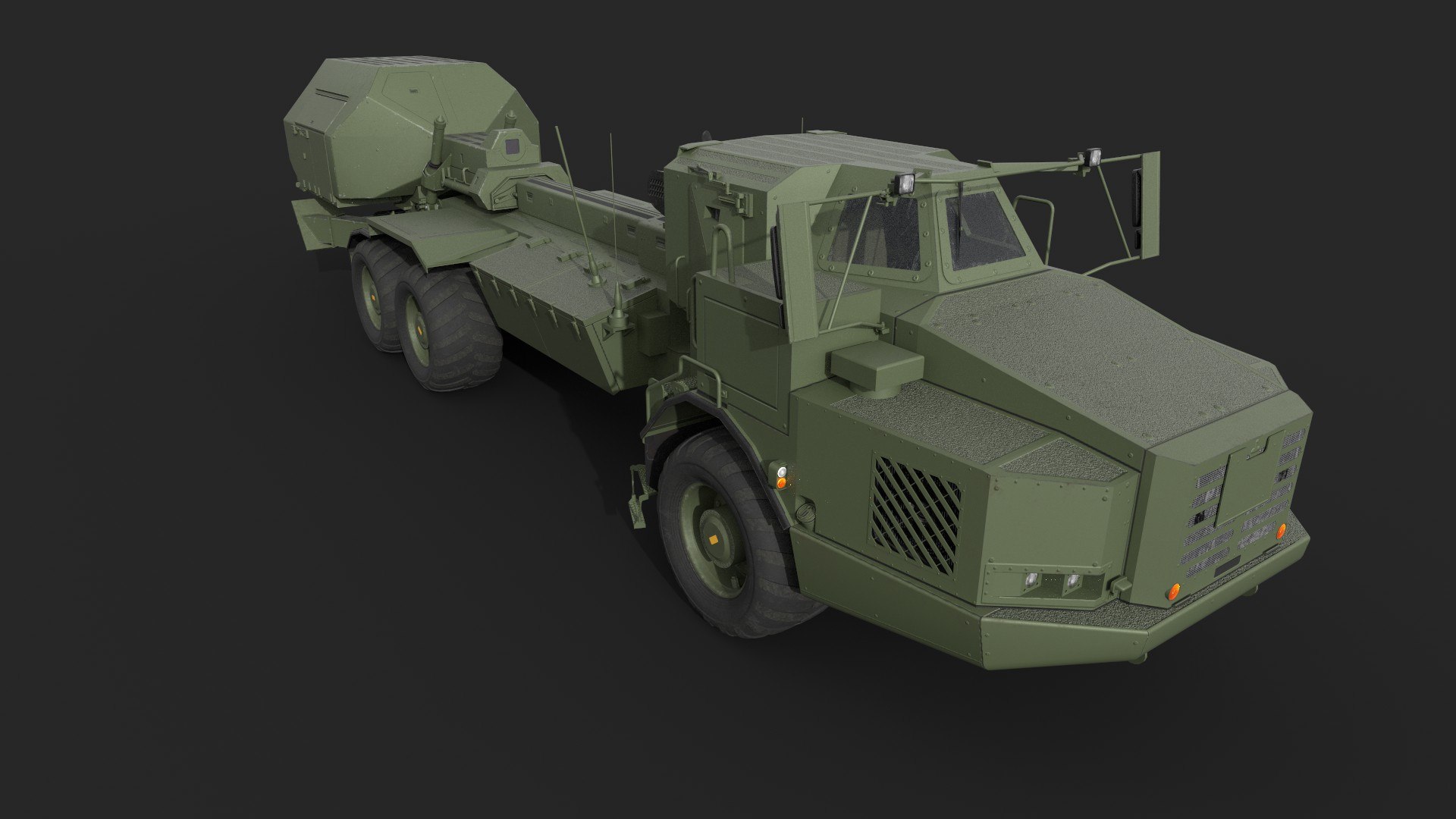ARCHER ARTILLERY SYSTEM 3D Model - TurboSquid 2183844