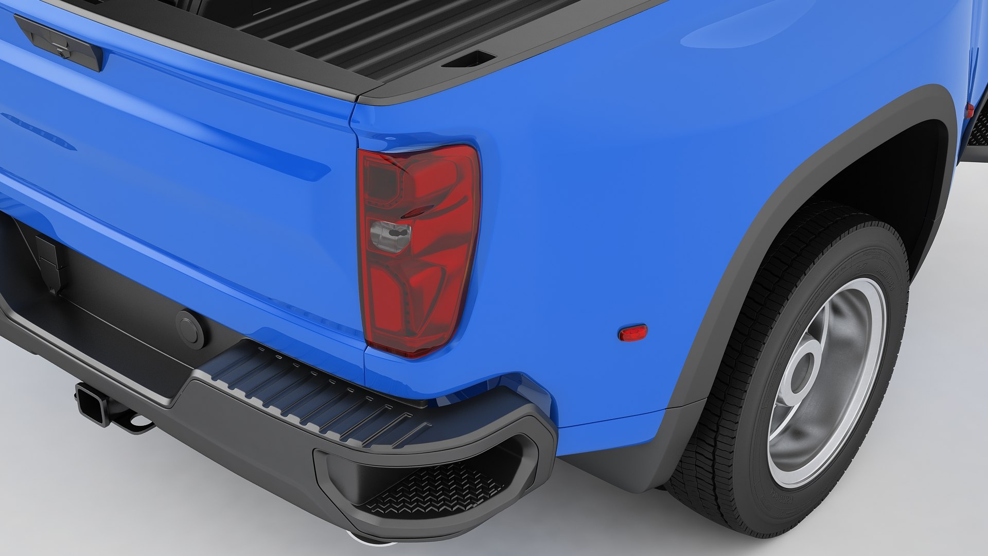 3D Pickup Truck Generic Back Trunk 03 - TurboSquid 1836277