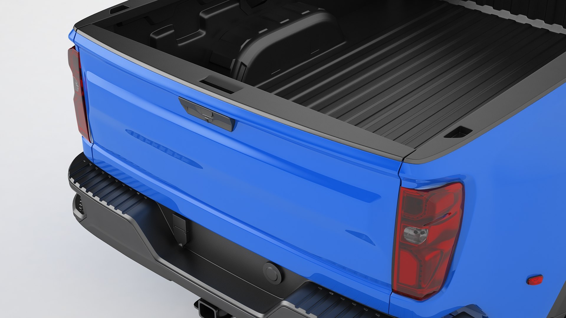 3D Pickup Truck Generic Back Trunk 03 - TurboSquid 1836277