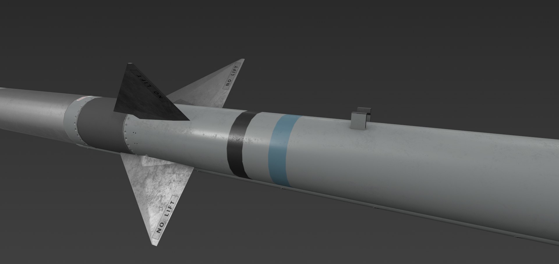Missile Amraam 3D Model - TurboSquid 1477869