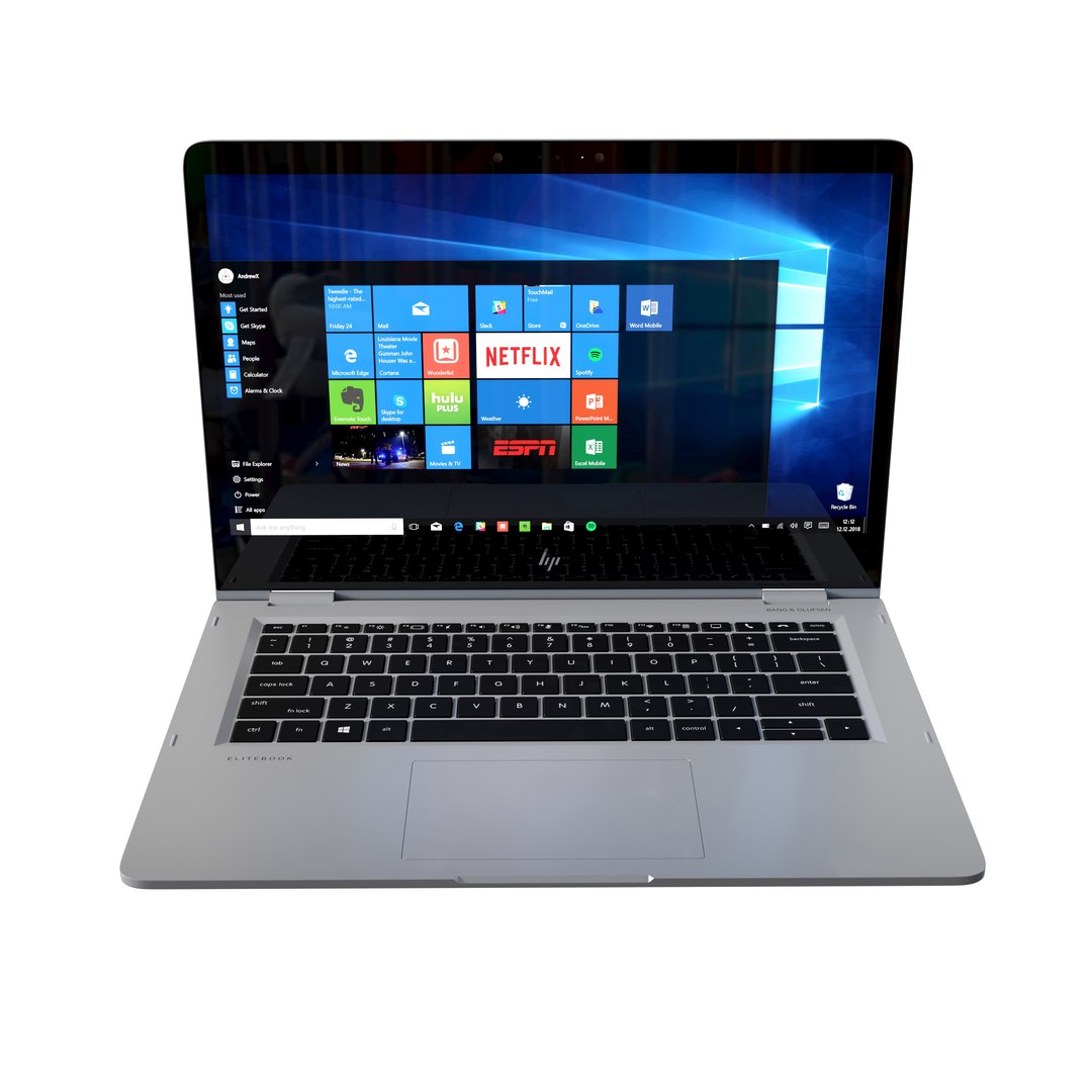 Ultrabook Hp 3D - TurboSquid 1361030