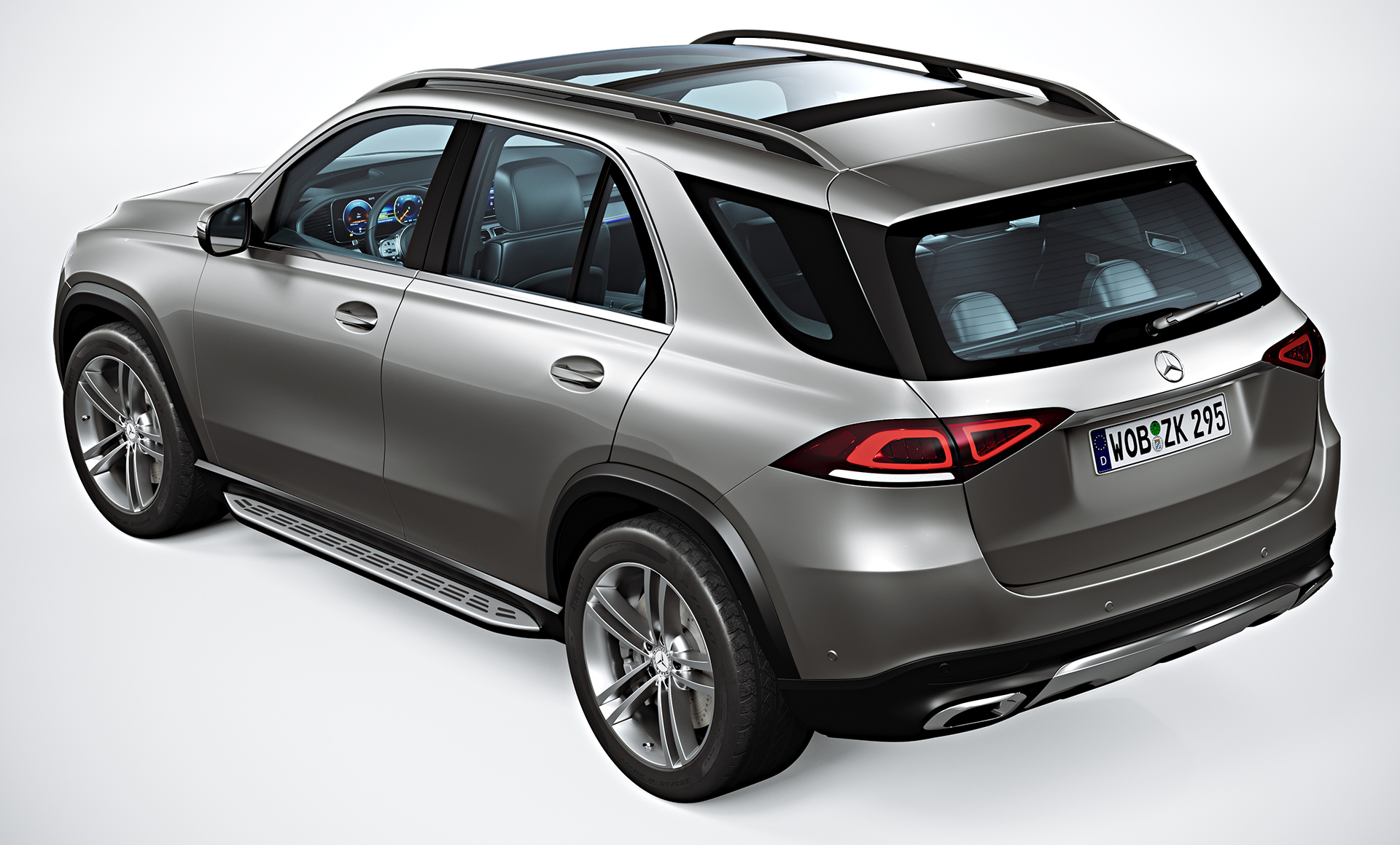 2020 mercedes benz gle 3D model - TurboSquid 1361443