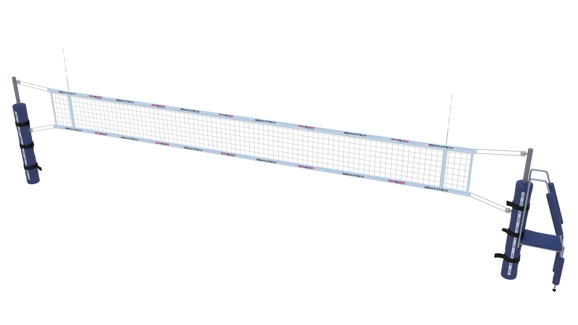 3D Model Badminton Court And Volleyball Goal - TurboSquid 2260615