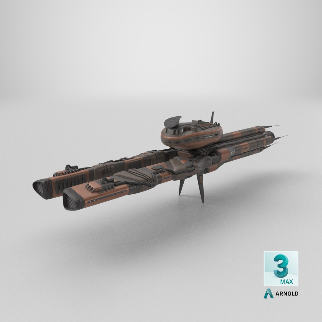 3D Spaceship - TurboSquid 2299214