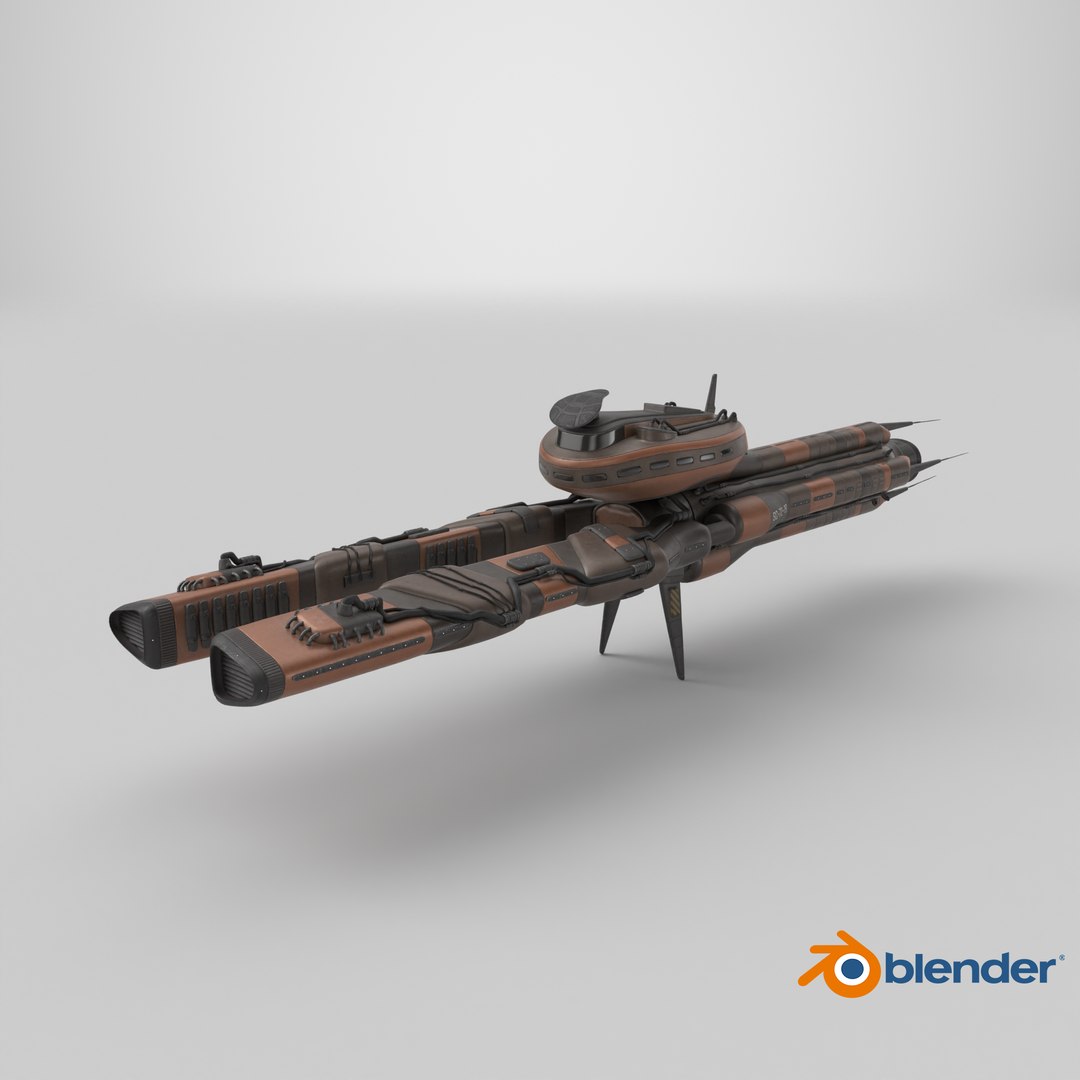 3D Spaceship - TurboSquid 2299214