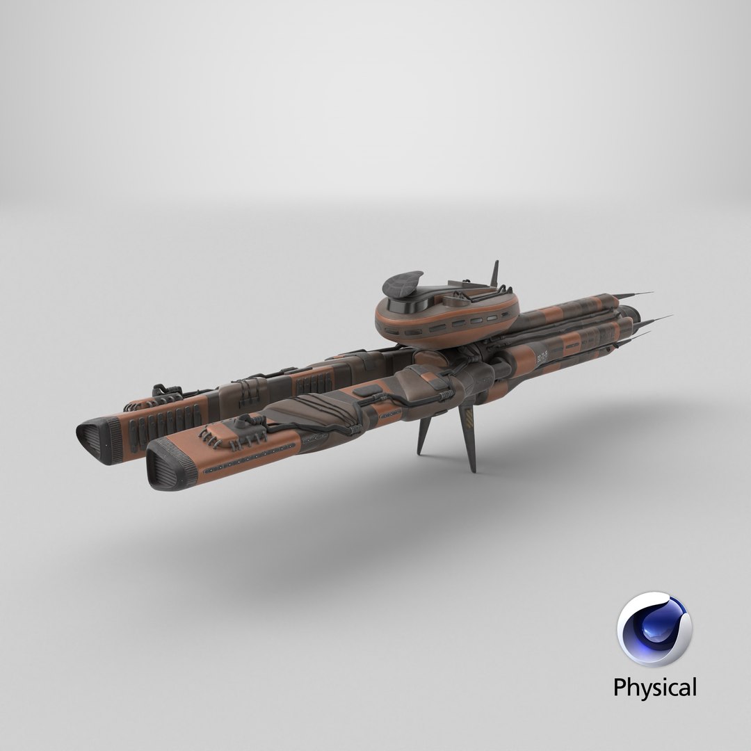 3D Spaceship - TurboSquid 2299214