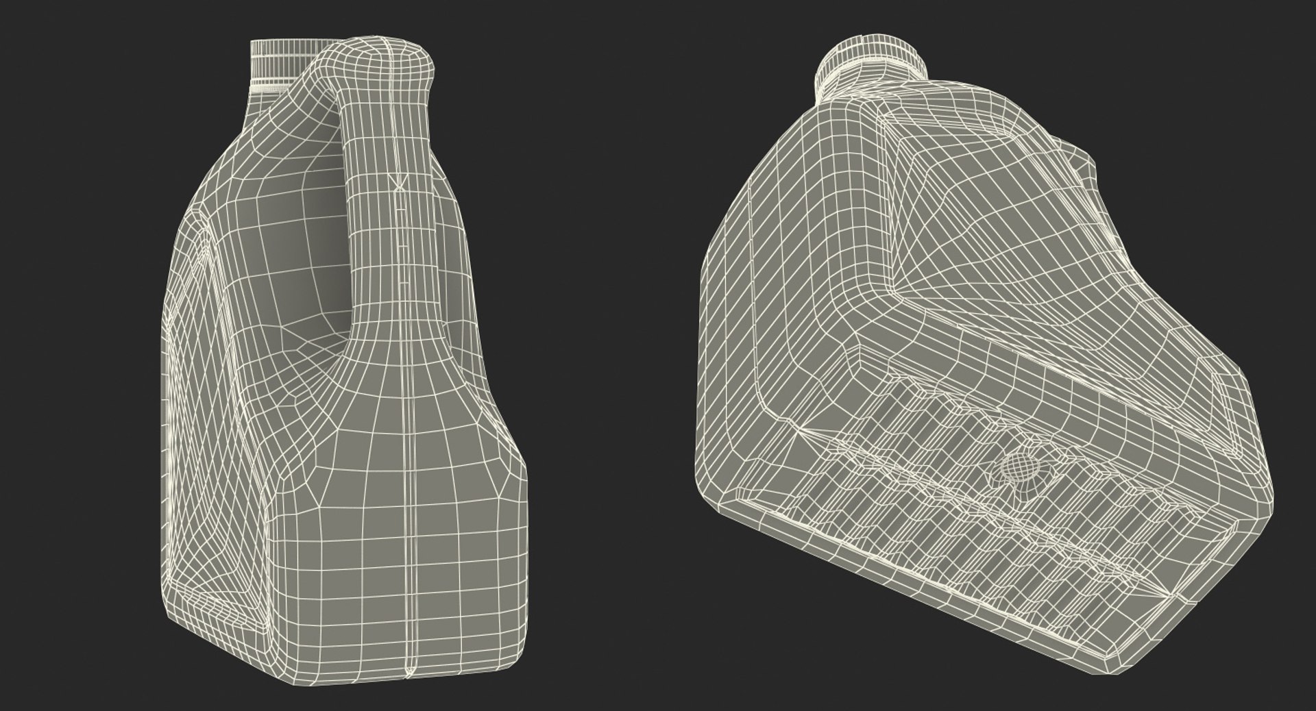 4l Car Oil Bottle 3D Model - TurboSquid 1364649