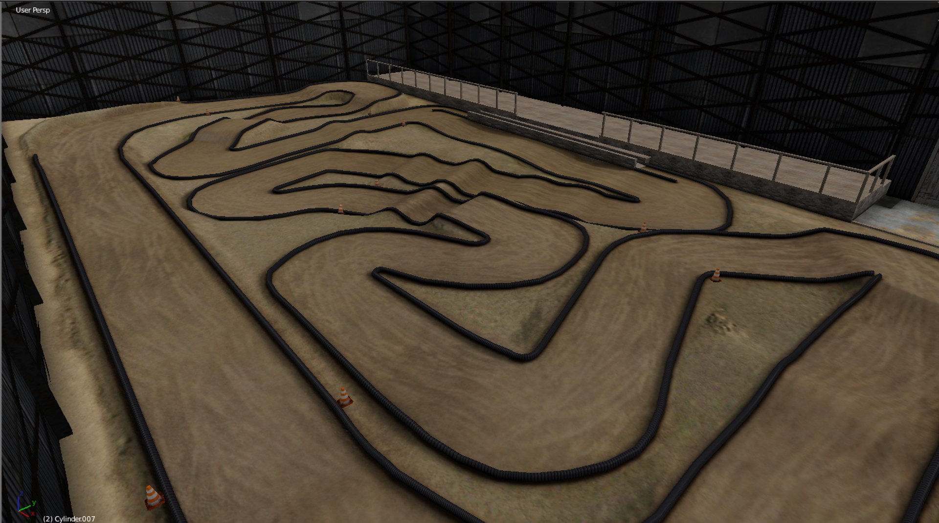 3ds Max Rc Car Race Track