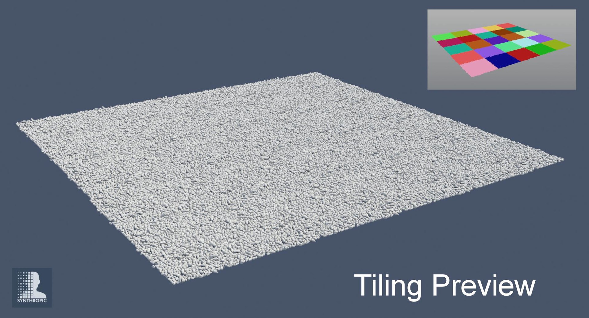3d Patch Gravel Model
