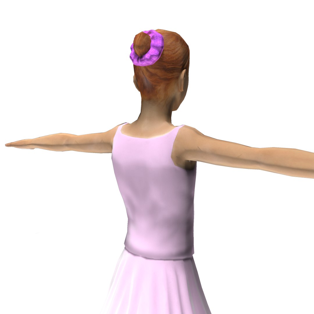 Ballerina Games 3d Model