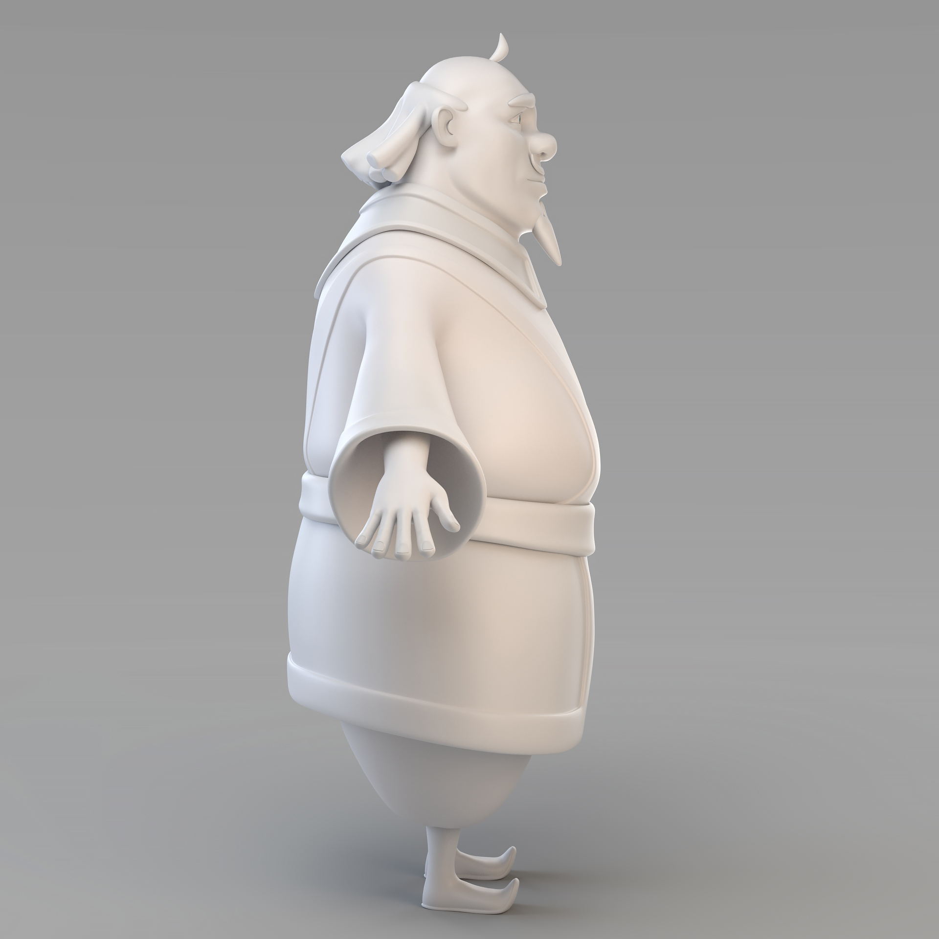 3D model fat vizier - TurboSquid 1619974