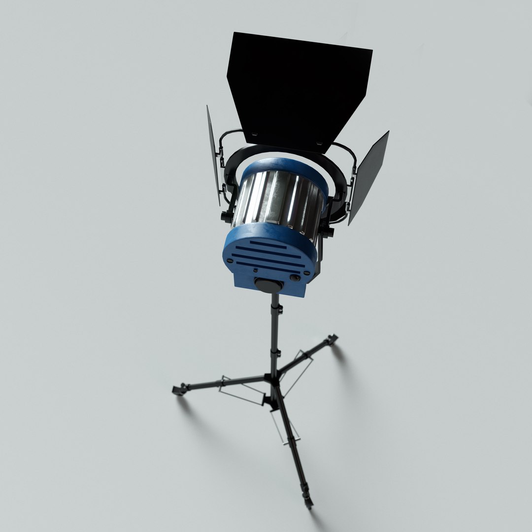 3D Studio Lighting Spotlight Model - TurboSquid 1201115