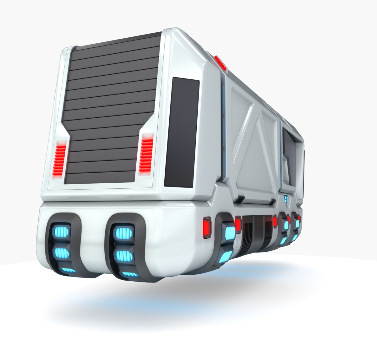 3d Model Futuristic Hover