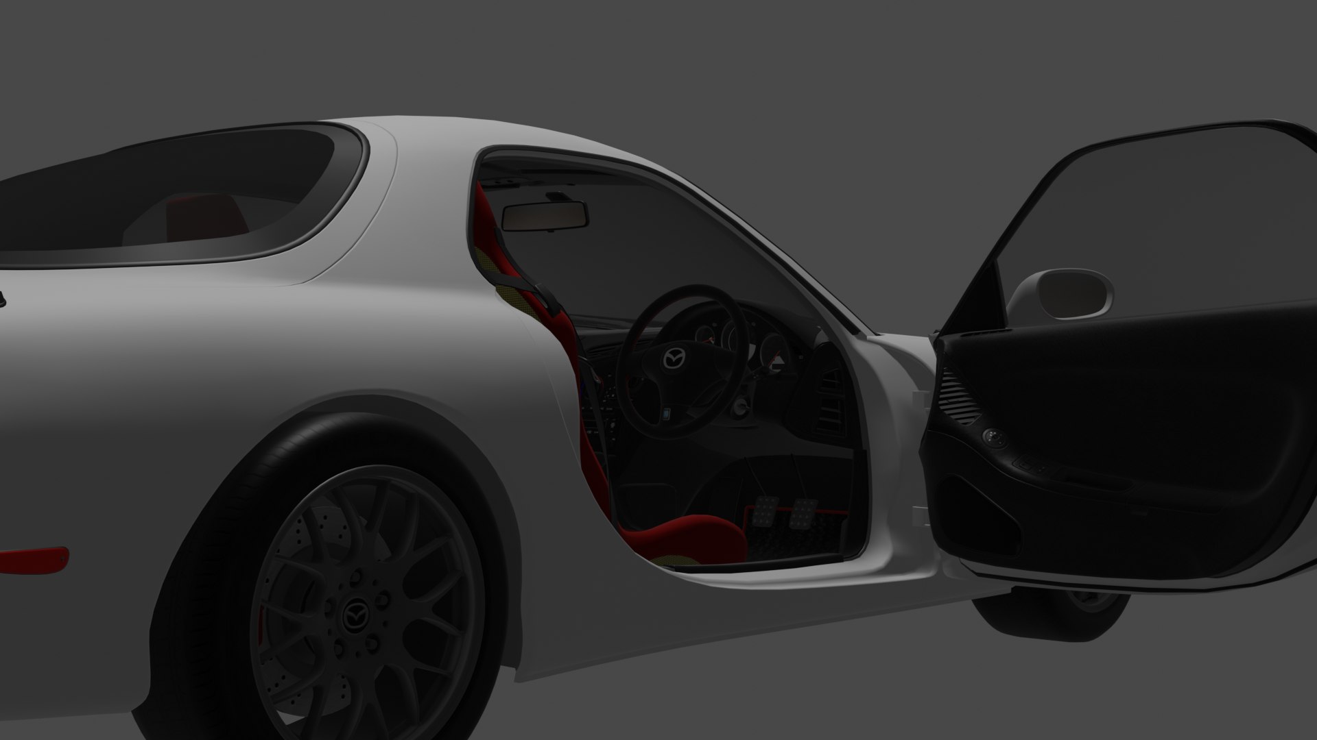 Mazda RX-7 FD Spirit R 3D - TurboSquid 1979454