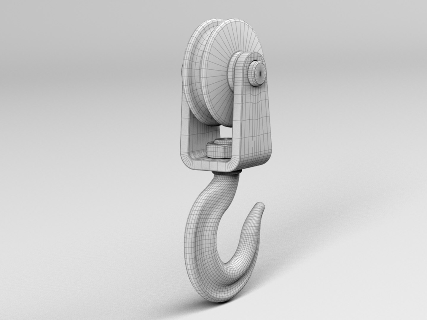 3D Crane Hook Model - TurboSquid 1442068