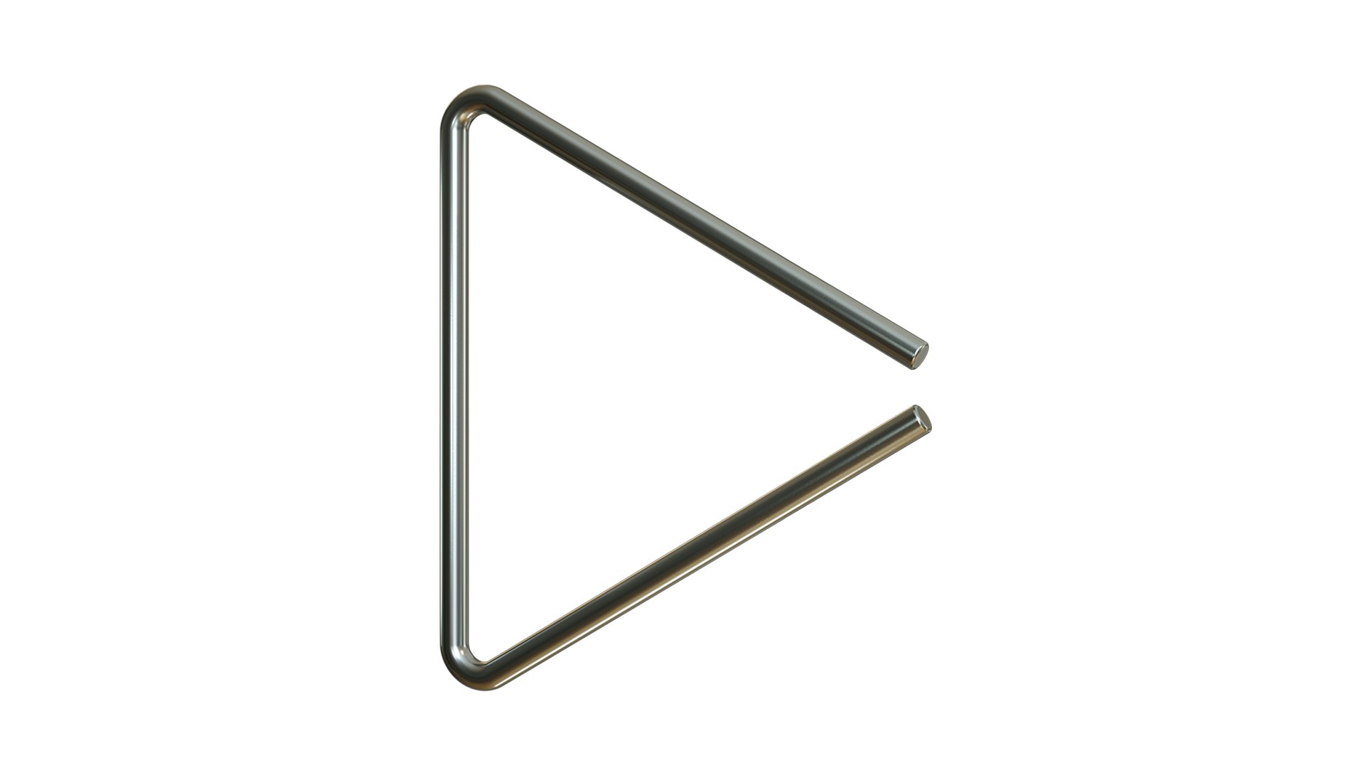 3D Triangle Instrument With Beater - TurboSquid 2077825