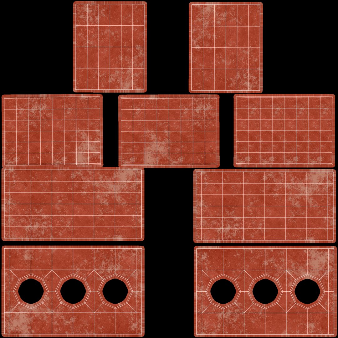 Red Brick 1 3D Model - TurboSquid 2076124