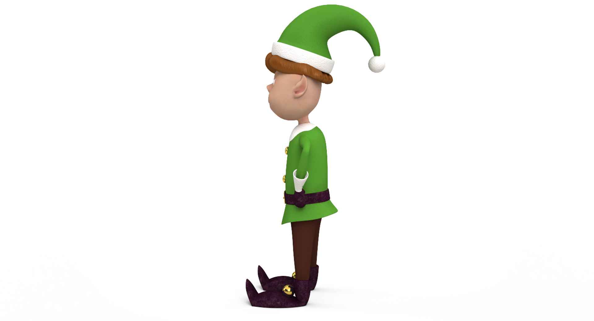 3D Christmas Elf - TurboSquid 1228582