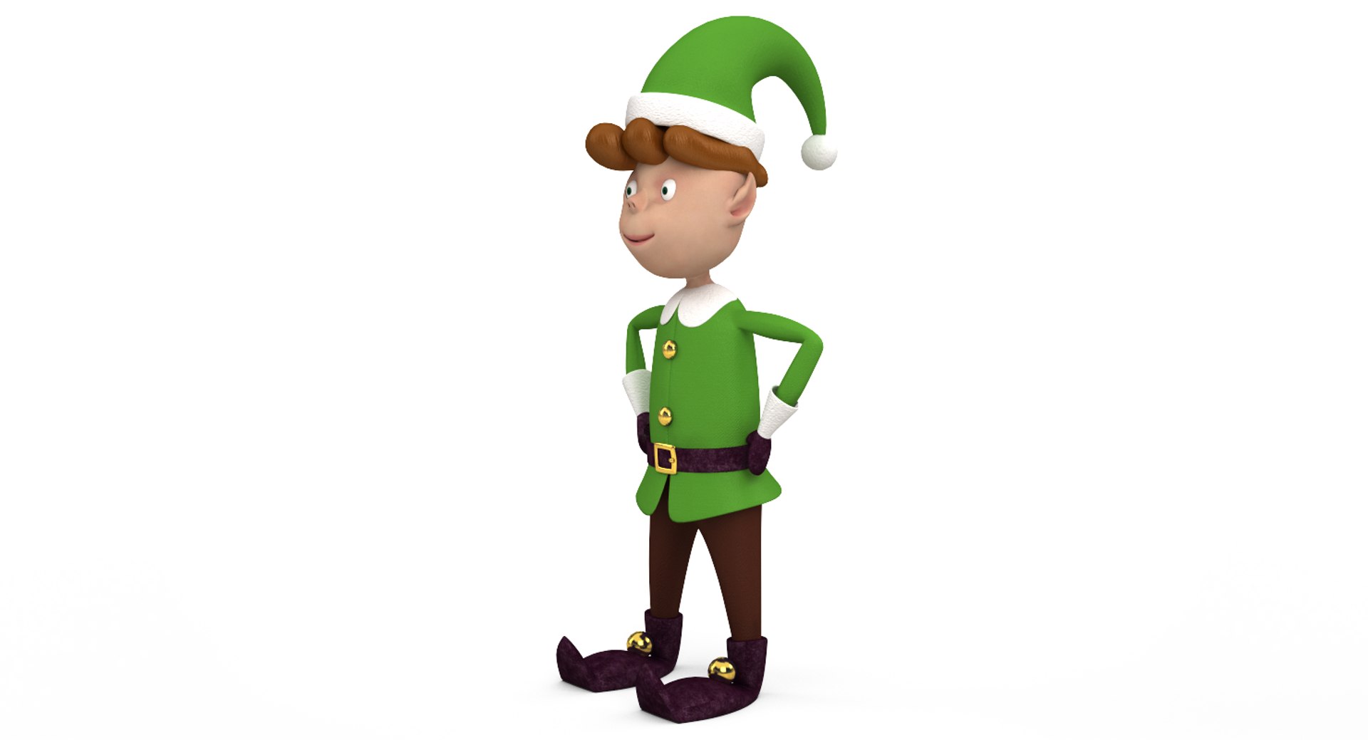 3D Christmas Elf - TurboSquid 1228582