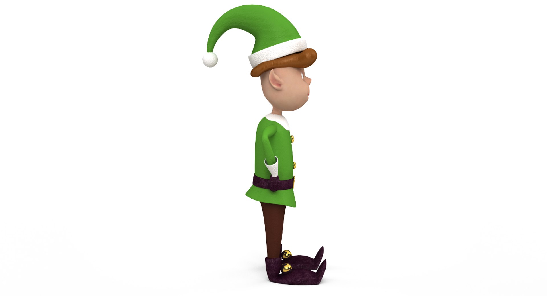 3D Christmas Elf - TurboSquid 1228582