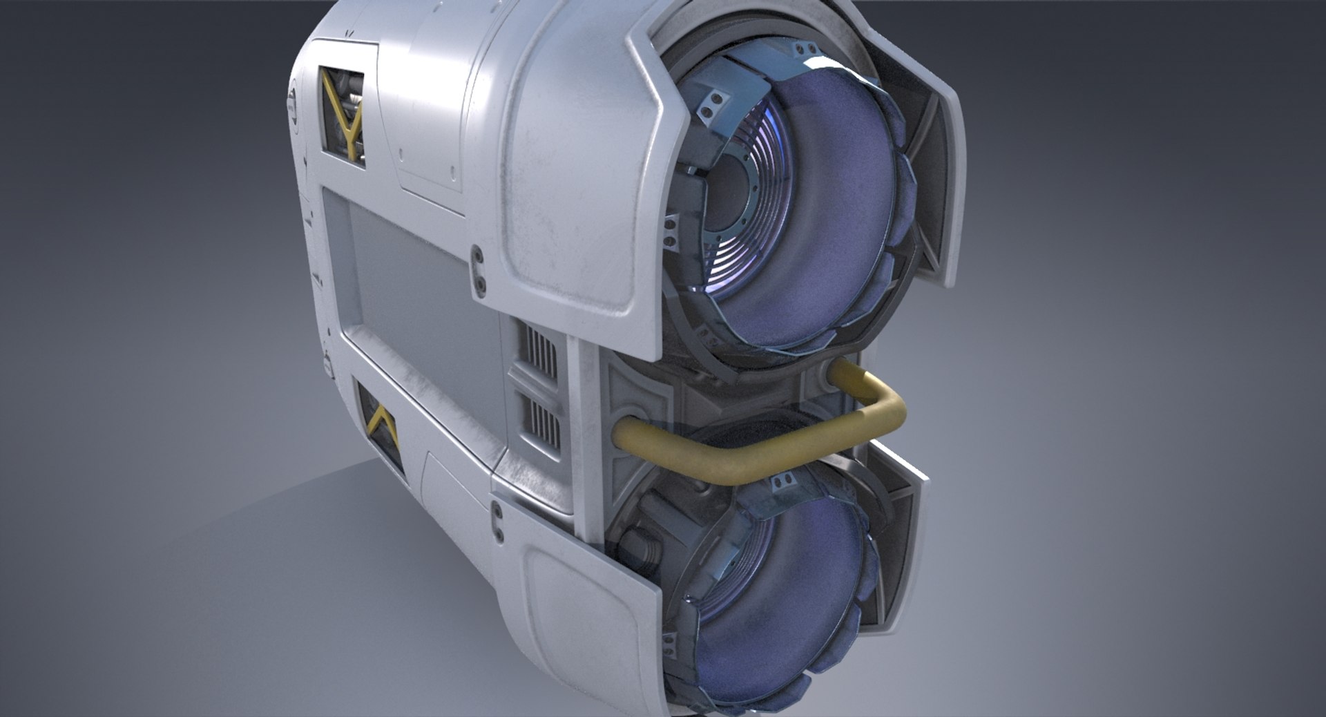 3D Sci-fi Engine - TurboSquid 1193952