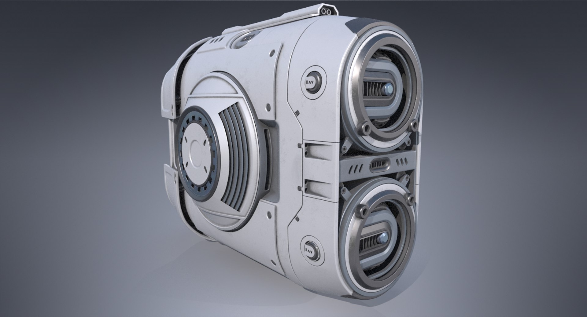 3D Sci-fi Engine - TurboSquid 1193952