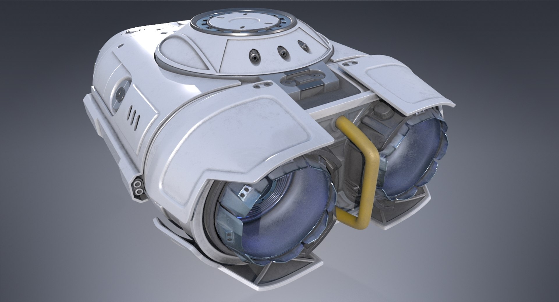 3D Sci-fi Engine - TurboSquid 1193952