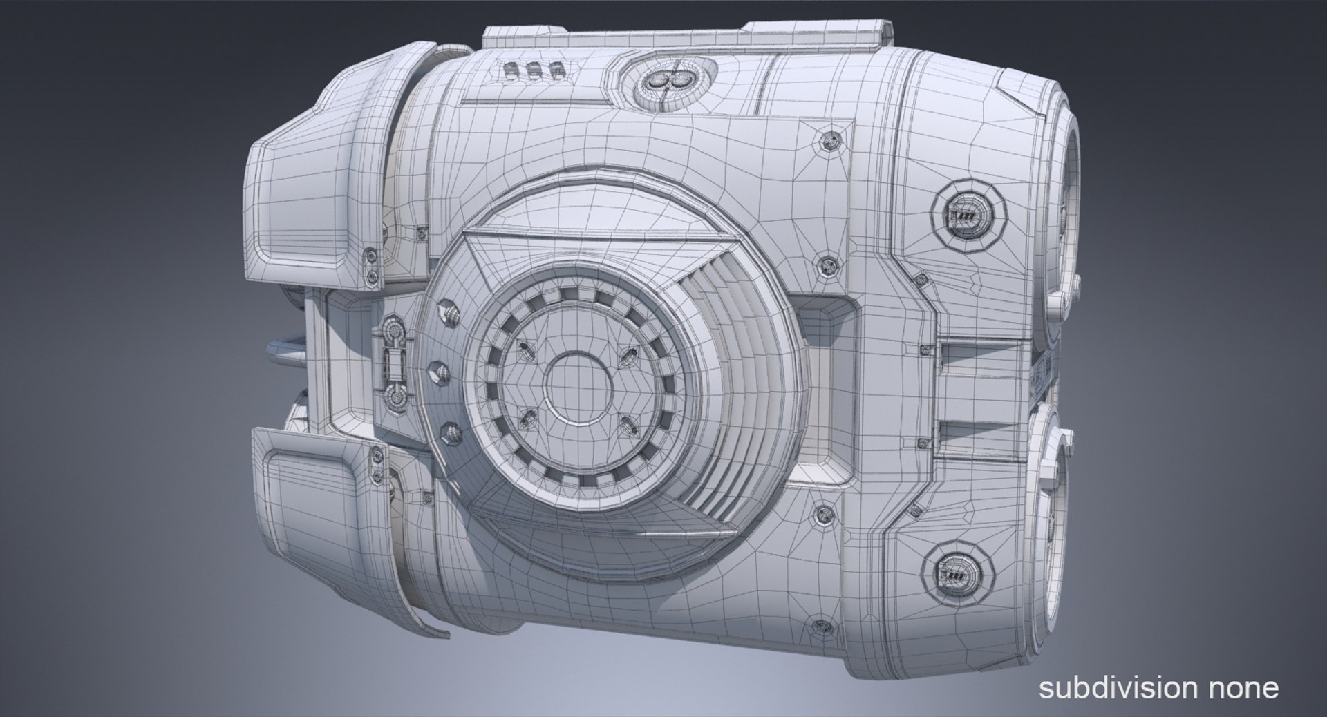 3D Sci-fi Engine - TurboSquid 1193952