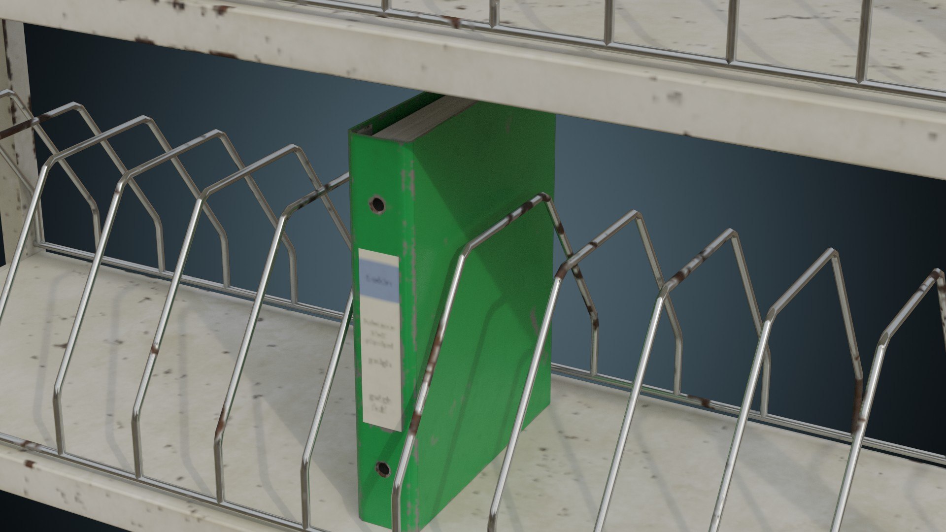 3D Chart Rack 1B Model - TurboSquid 2166796