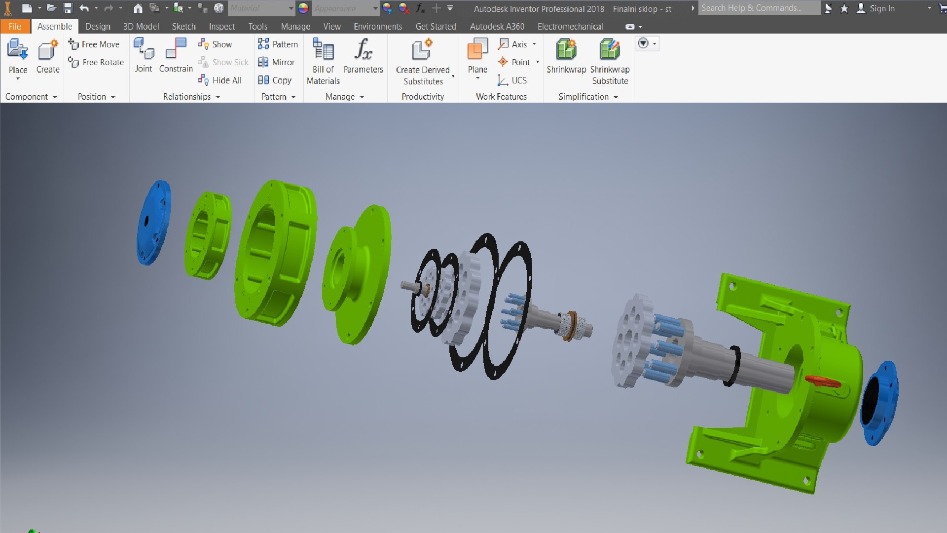 3D cyclo speed reducer 3d model model - TurboSquid 2171043
