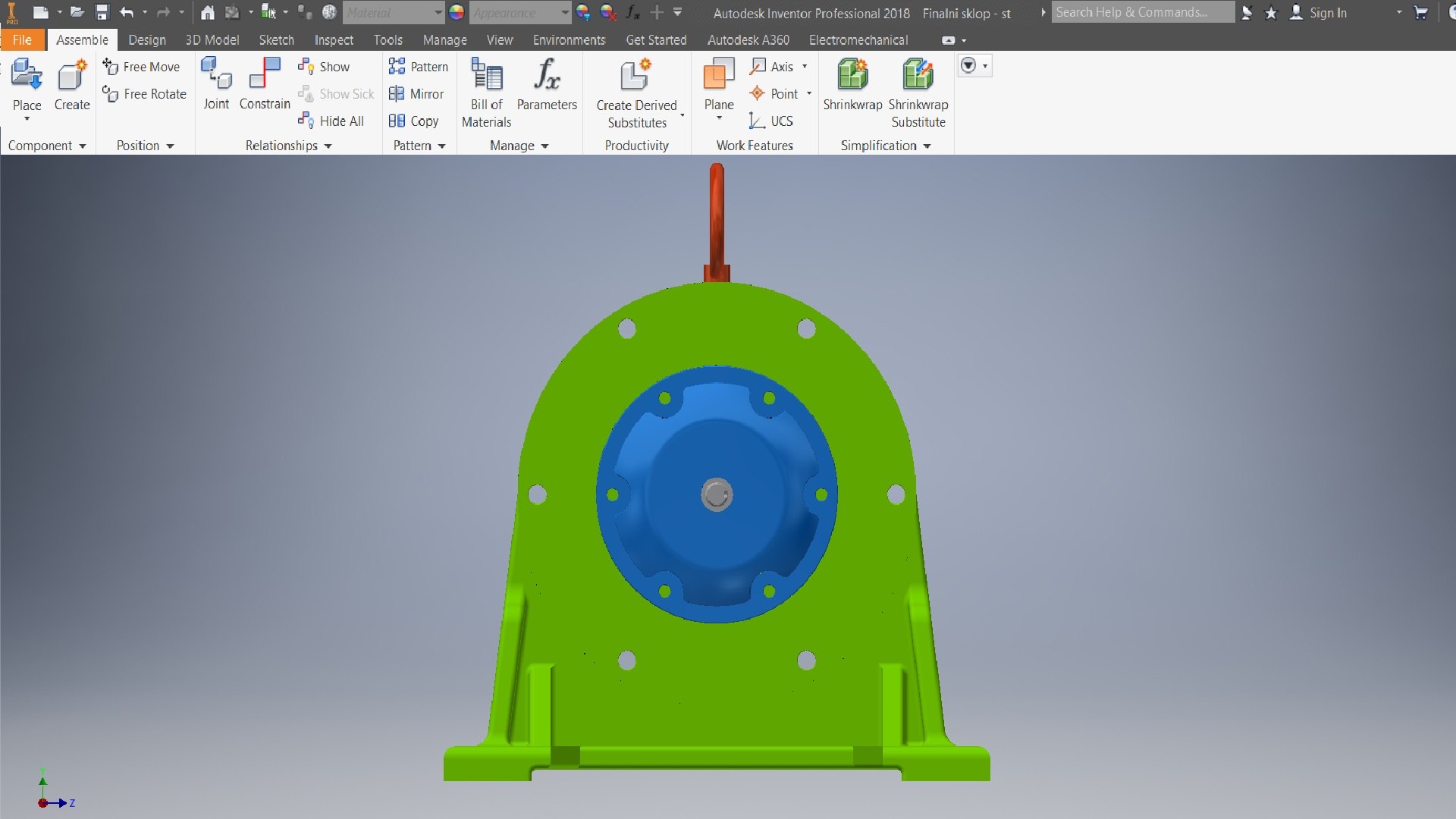 3D cyclo speed reducer 3d model model - TurboSquid 2171043