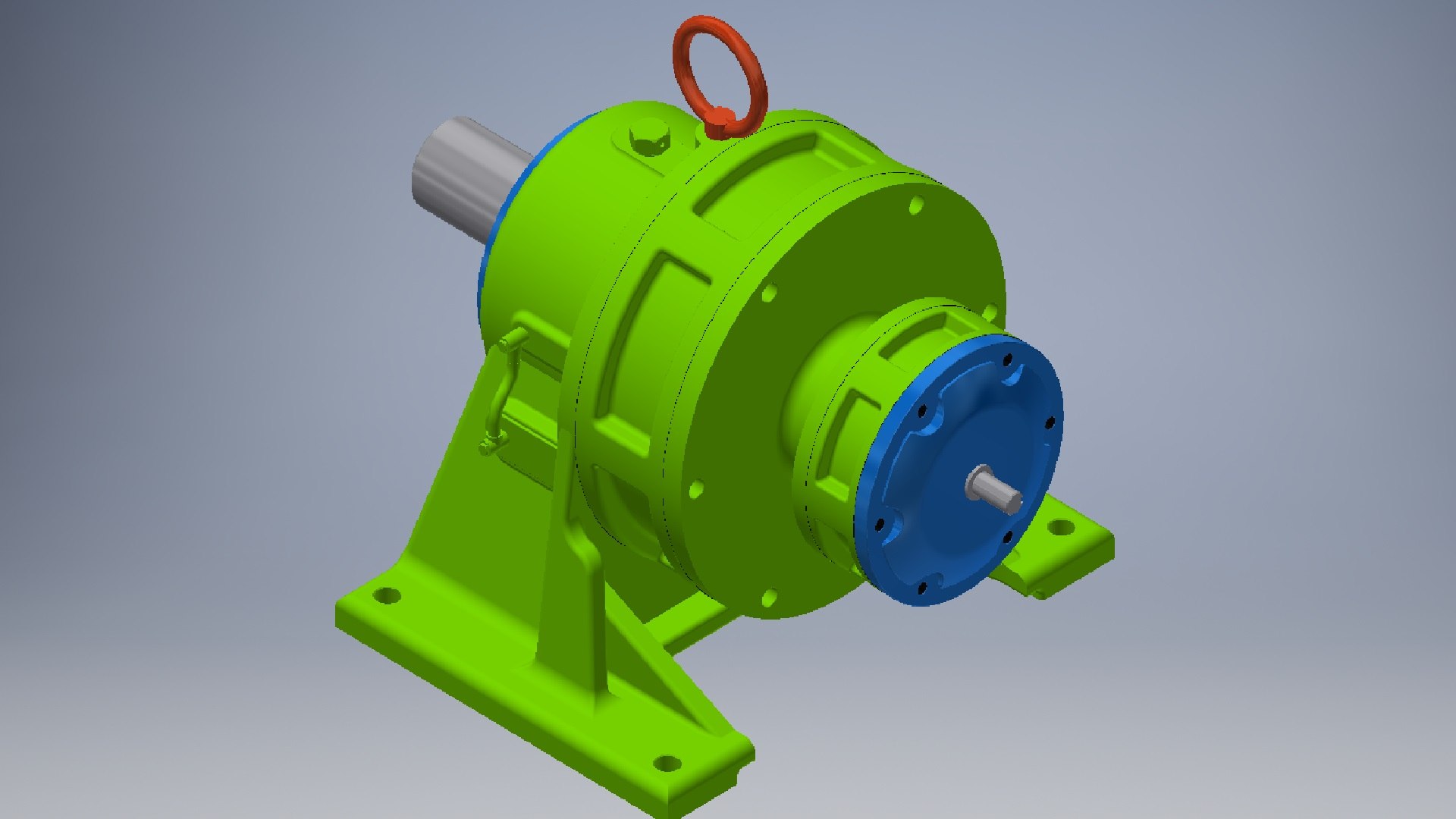 3D cyclo speed reducer 3d model model - TurboSquid 2171043