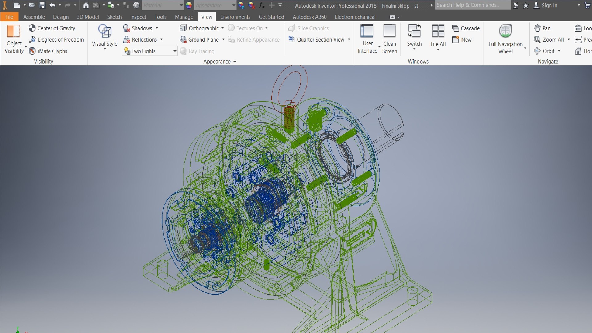 3D cyclo speed reducer 3d model model - TurboSquid 2171043