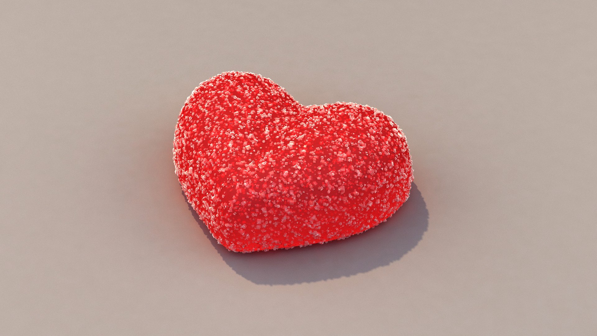 3D Realistic Candy Heart - TurboSquid 1465820