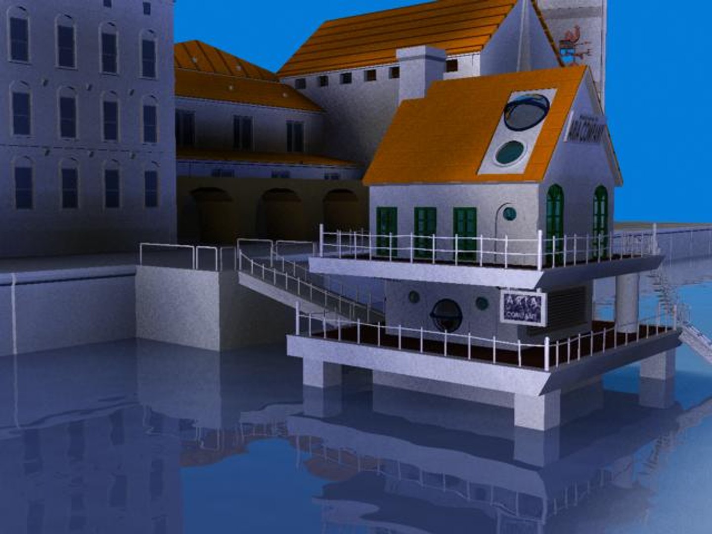 aria buildings 3d