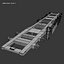 3d Model Of Shipping Container Trailer