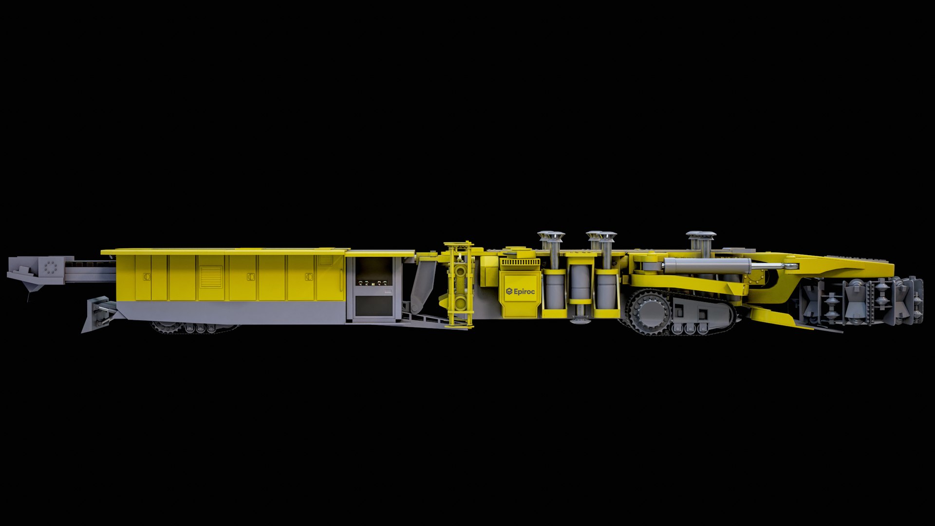 3D Mobile Miner Epiroc 22H Clear PBR - TurboSquid 2069836 3D Mobile Miner Epiroc 22H Clear PBR - TurboSquid 2069836