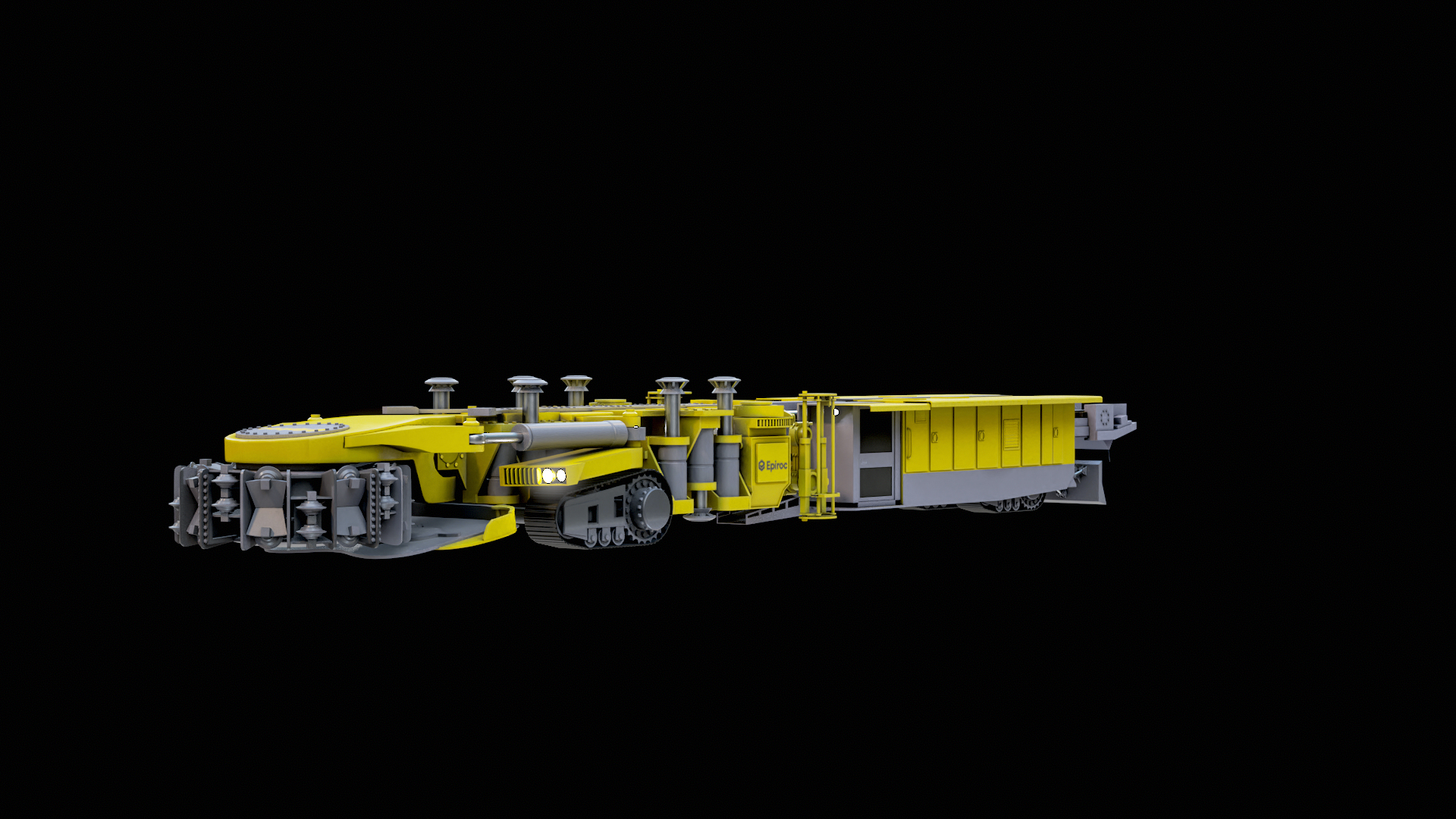 3D Mobile Miner Epiroc 22H Clear PBR - TurboSquid 2069836 3D Mobile Miner Epiroc 22H Clear PBR - TurboSquid 2069836