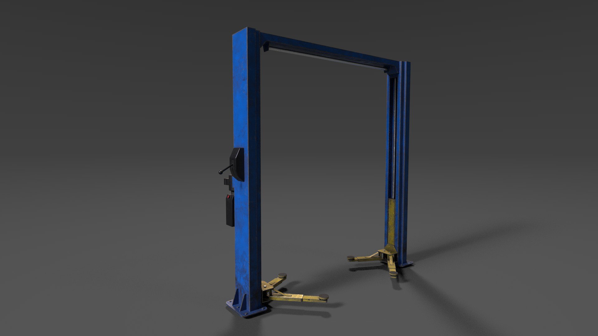 Car Lift 3D Model - TurboSquid 2082210