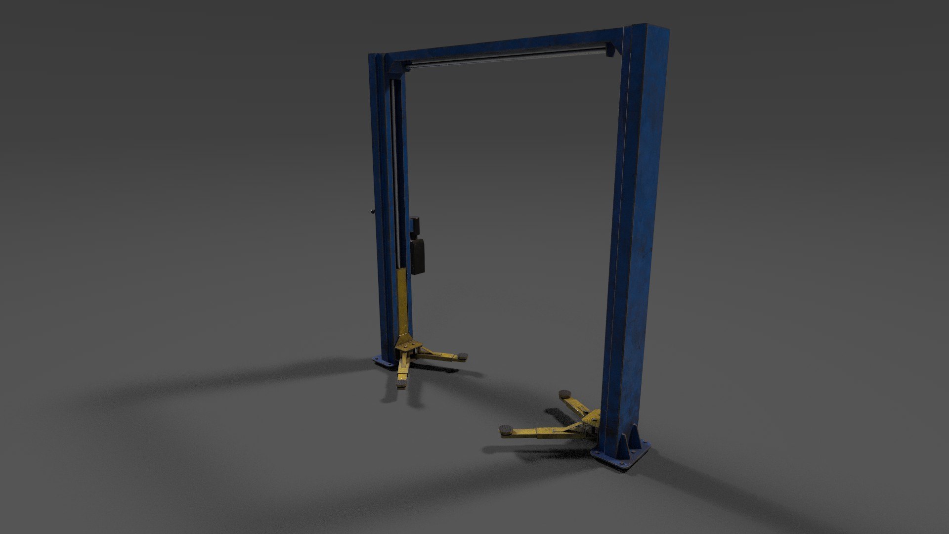 Car Lift 3D Model - TurboSquid 2082210