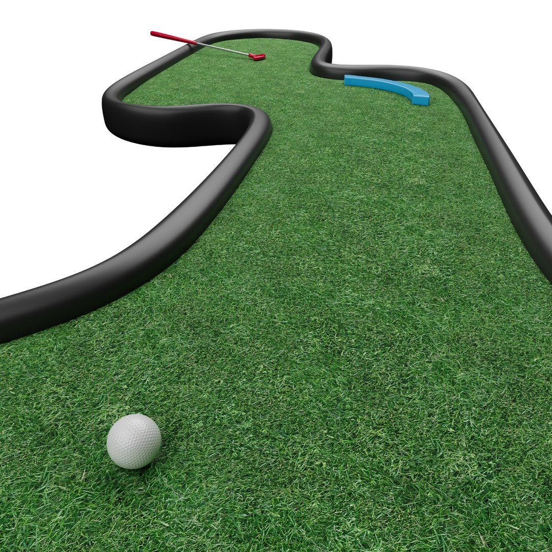 3D Miniature Golf Course Model - TurboSquid 2205674