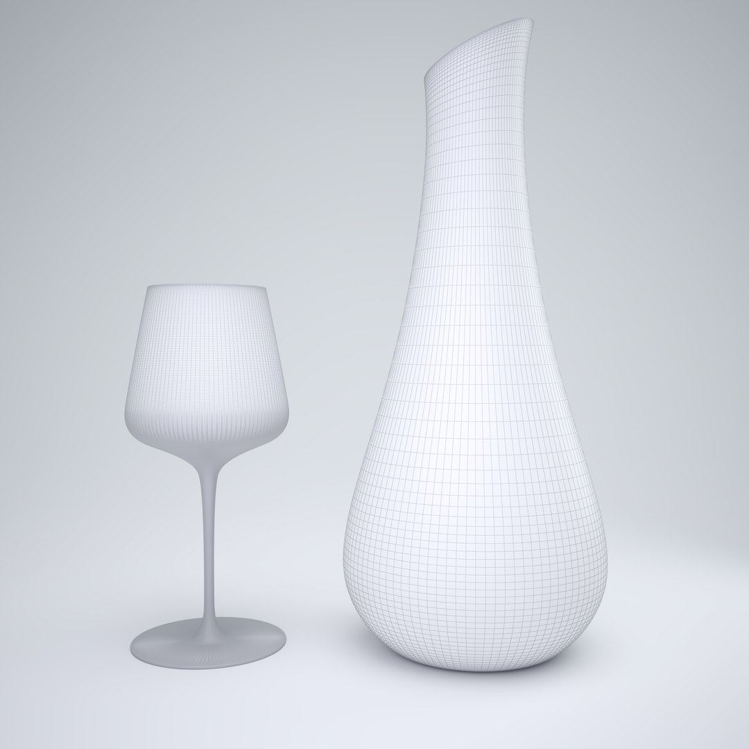 Wine Glass model 3D model - TurboSquid 1749809
