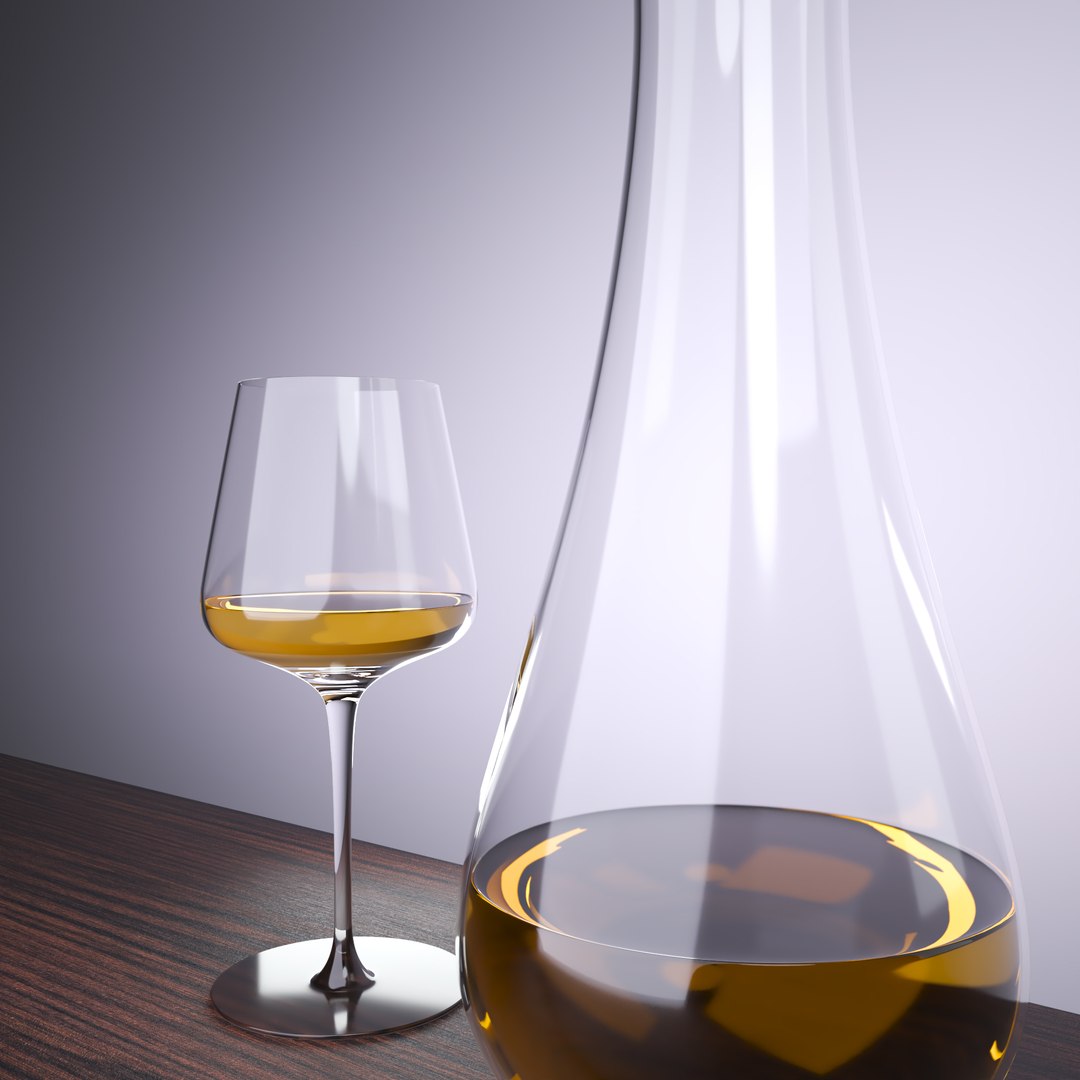 Wine Glass model 3D model - TurboSquid 1749809