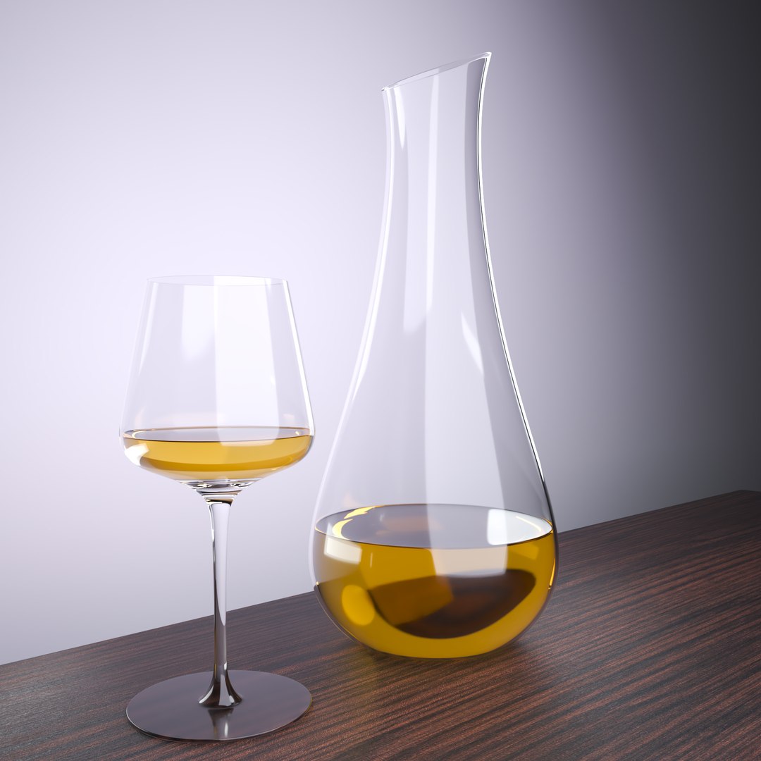 Wine Glass model 3D model - TurboSquid 1749809