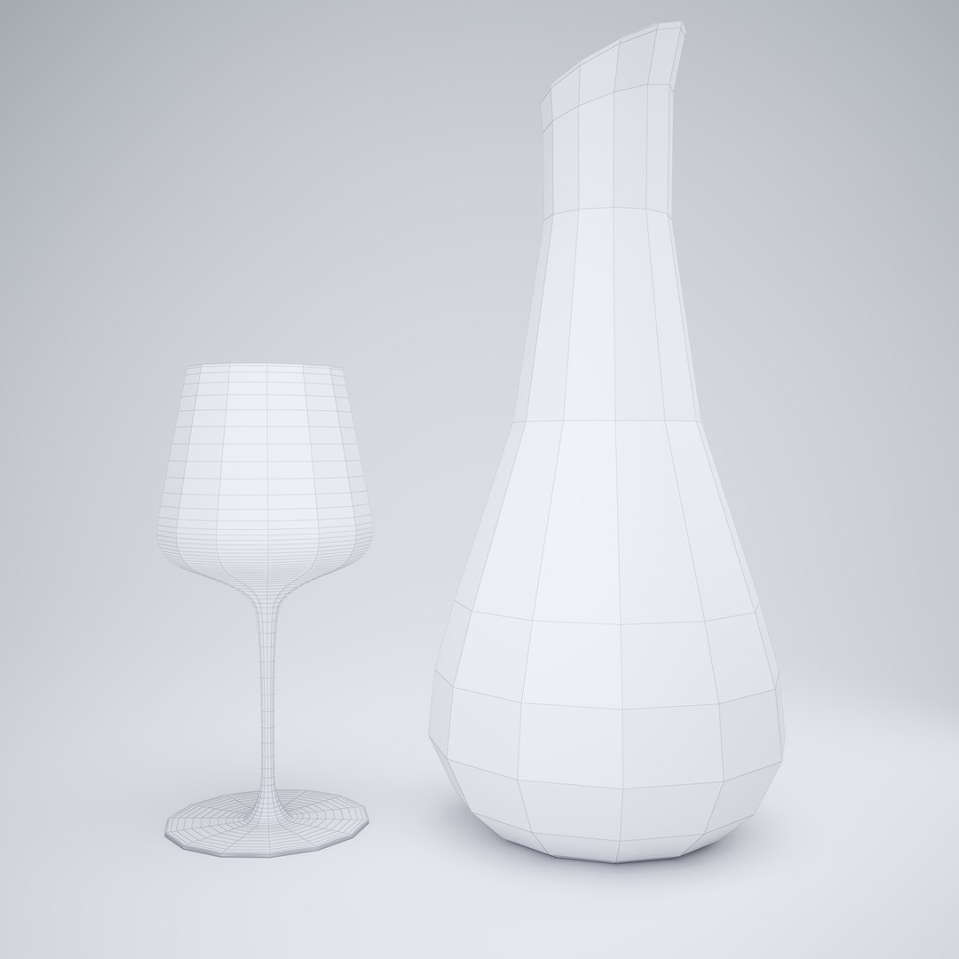 Wine Glass model 3D model - TurboSquid 1749809
